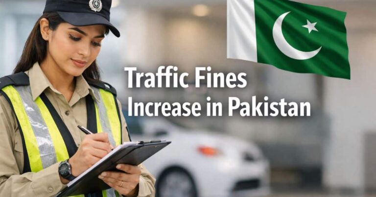 Traffic Fines Increase in Pakistan in 2026